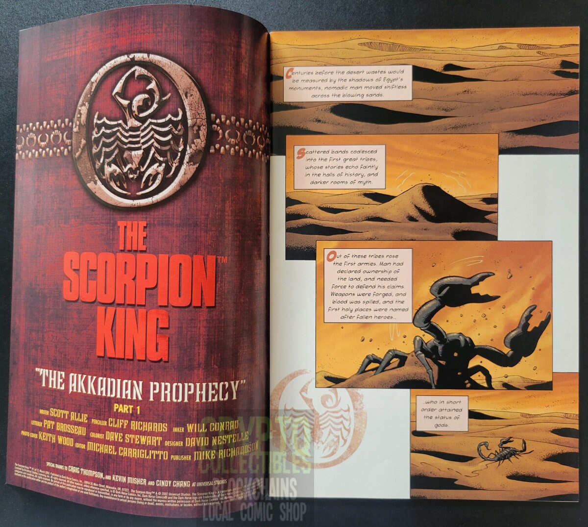 Scorpion King 2 Issue Complete Set (2002) Comic Books - Etsy