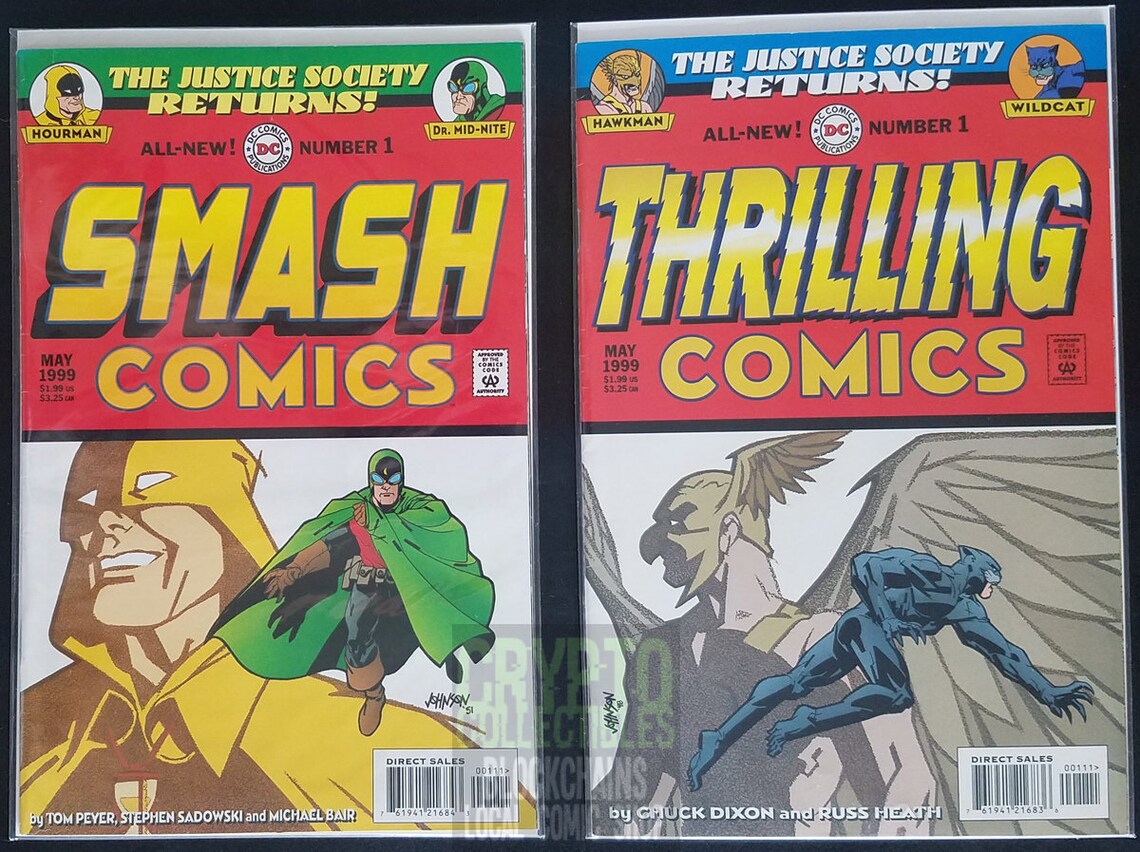 Justice Society Returns 7 Issue Lot 1999 Comic Books - Etsy