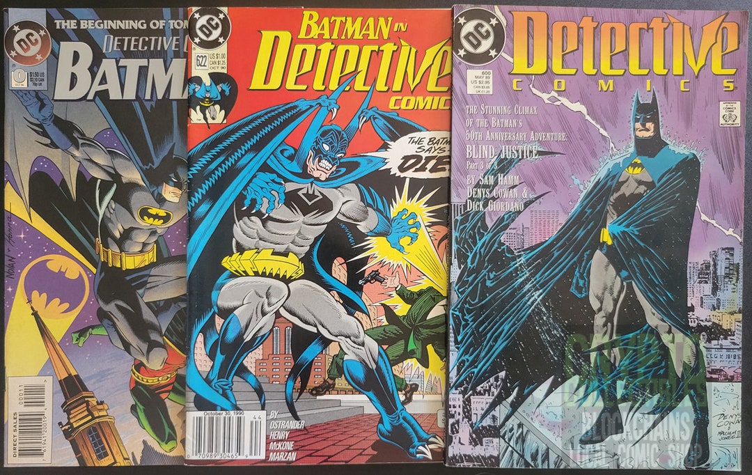 Detective Comics 33 Issue Lot (1975-2000) Comic Books - Etsy