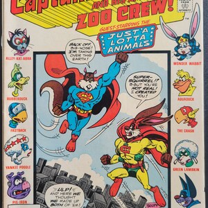 Captain Carrot and His Amazing Zoo Crew! #14 (1983) Comic Book - Etsy