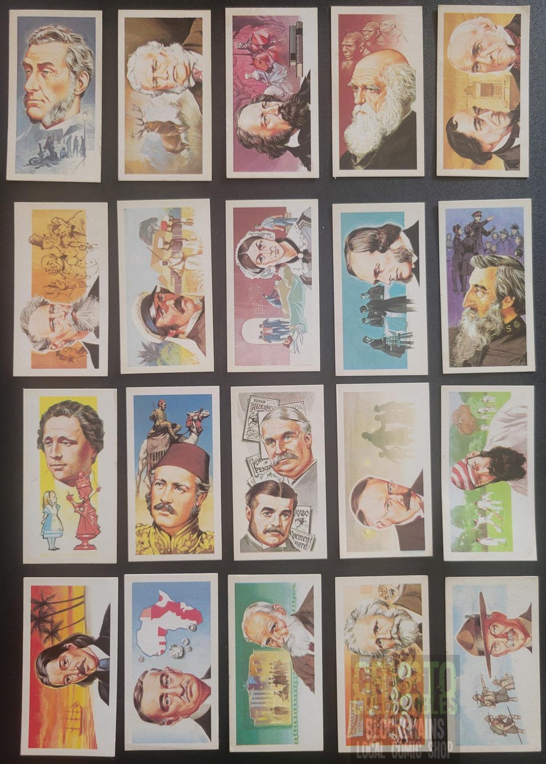 Famous People #1-20 (1973) Trading Cards - Etsy
