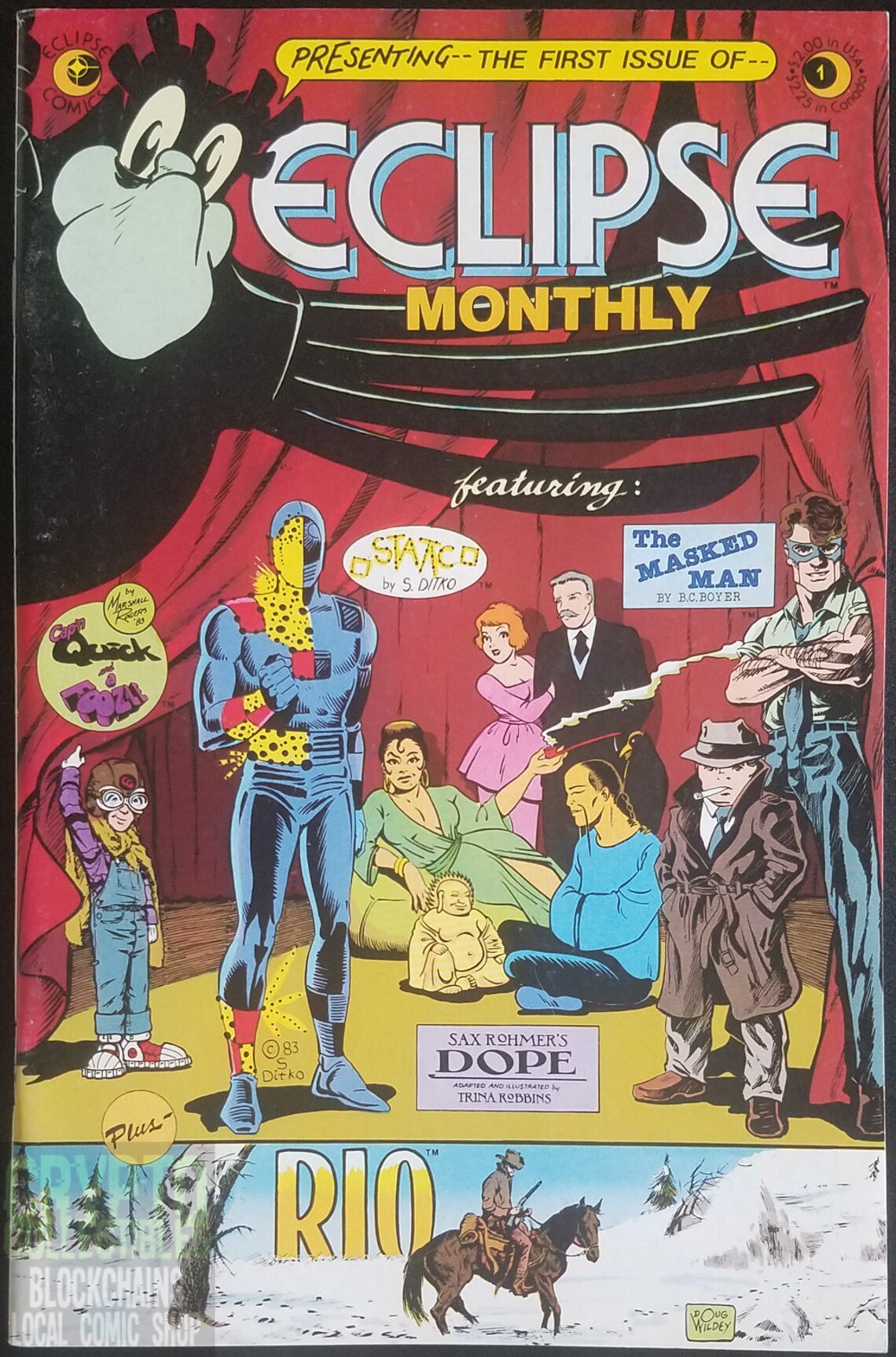 Eclipse Monthly 1 1983 Comic Book - Etsy