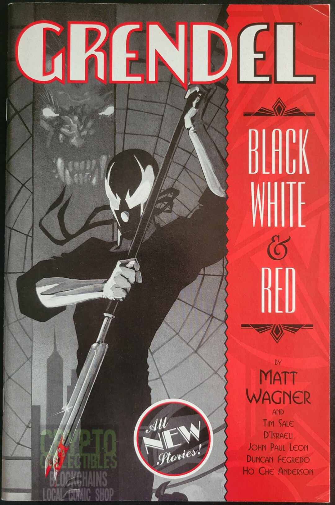 Grendel Black White & Red 4 Issue Complete Set (1998) Comic Books - Etsy