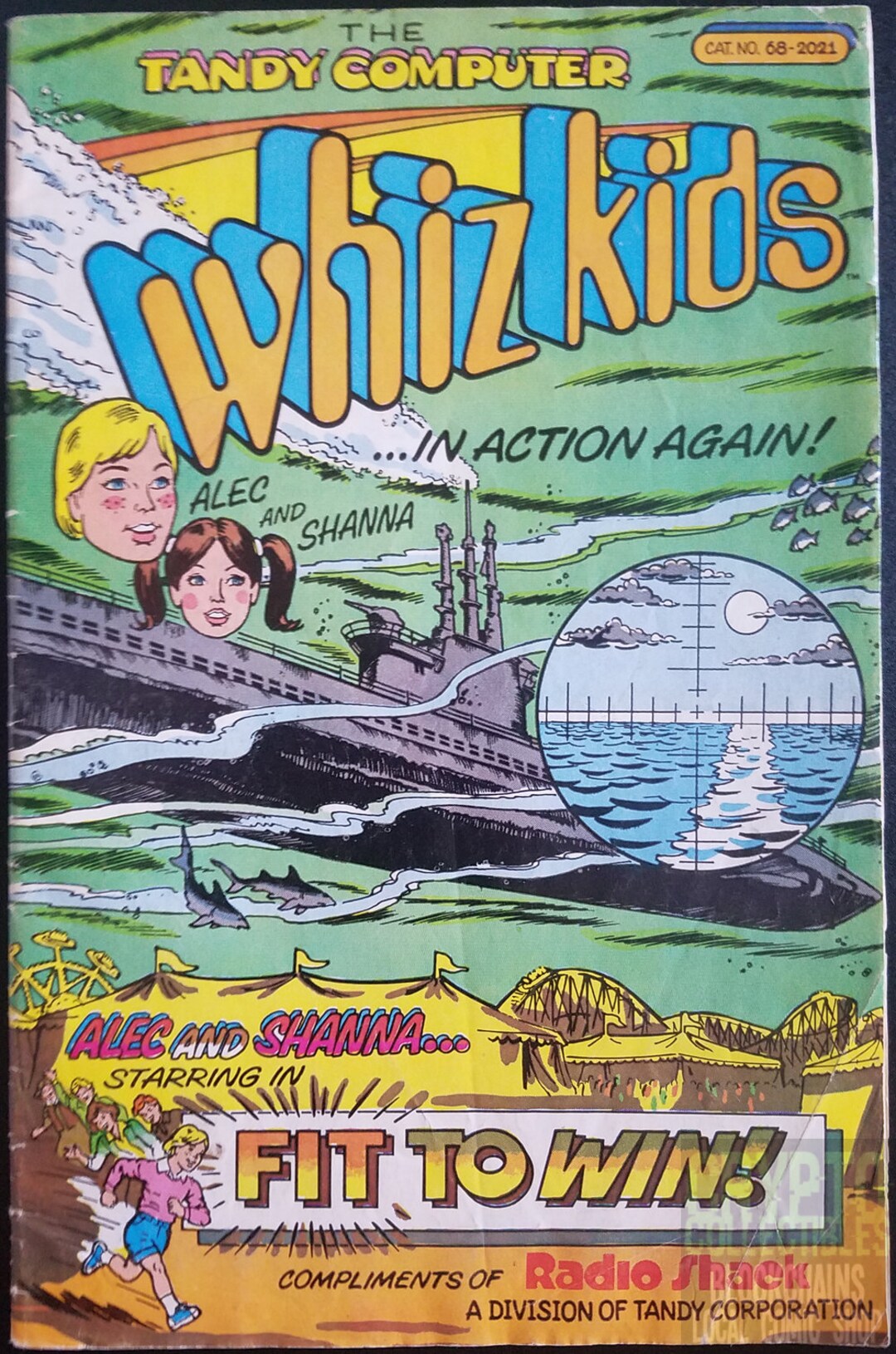 Buy Whiz Kids: Fit to Win 1988 Comic Book Online in India - Etsy