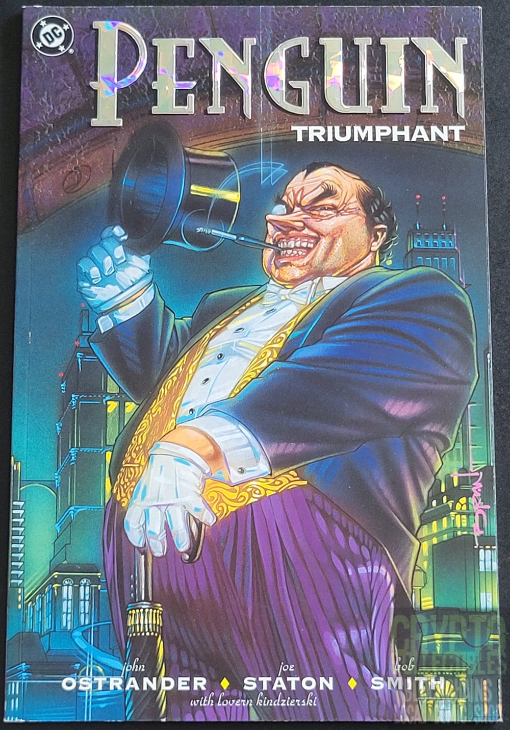 Batman Penguin Comic Book