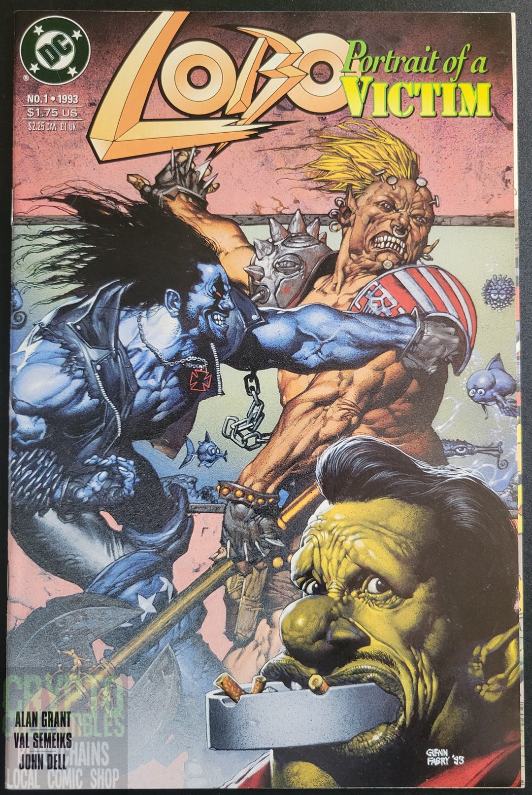Lobo Portrait of a Victim #1 (1993) Comic Book - Etsy