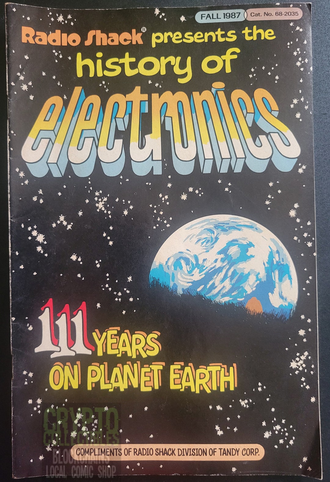 Radio Shack Presents the History of Electronics #1 (1987) Comic Book - Etsy