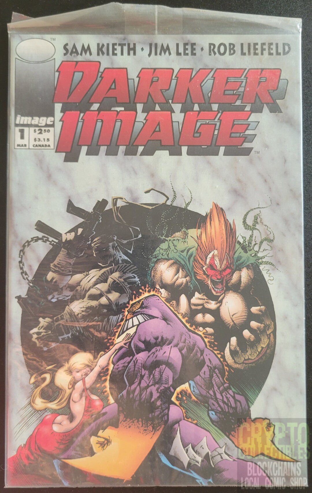 Darker Image #1 Bagged With the Maxx Card (1993) Comic Book - Etsy