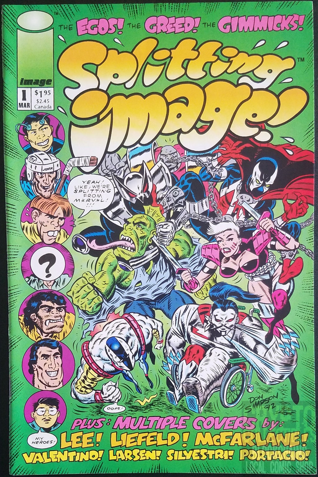 Splitting Image 2 Issue Complete Set 1993 Comic Books - Etsy