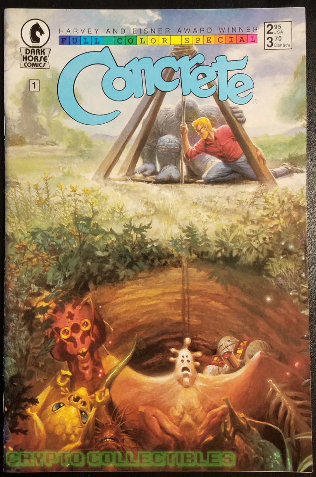 Concrete Full Color Special #1 (1989) Comic Book - Etsy