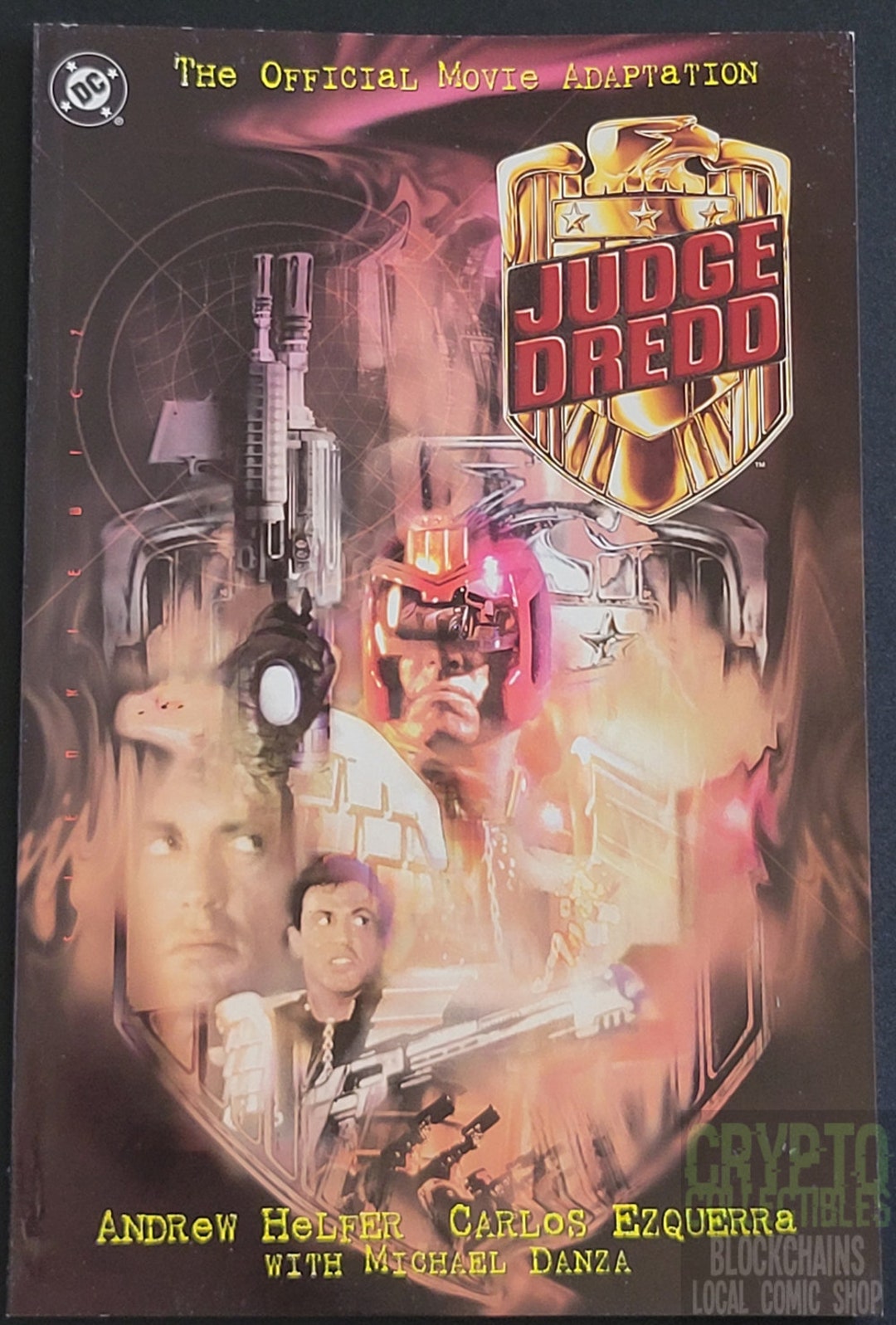 Judge Dredd the Official Movie Adaptation #1 (1995) Comic Book - Etsy