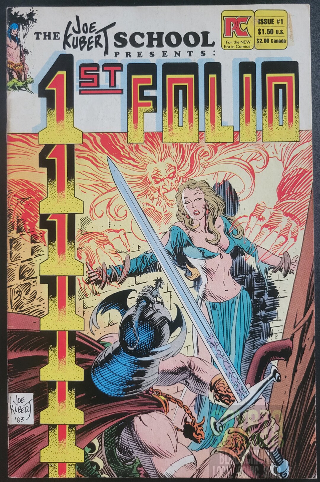 1st Folio #1 (1984) Comic Book - Etsy