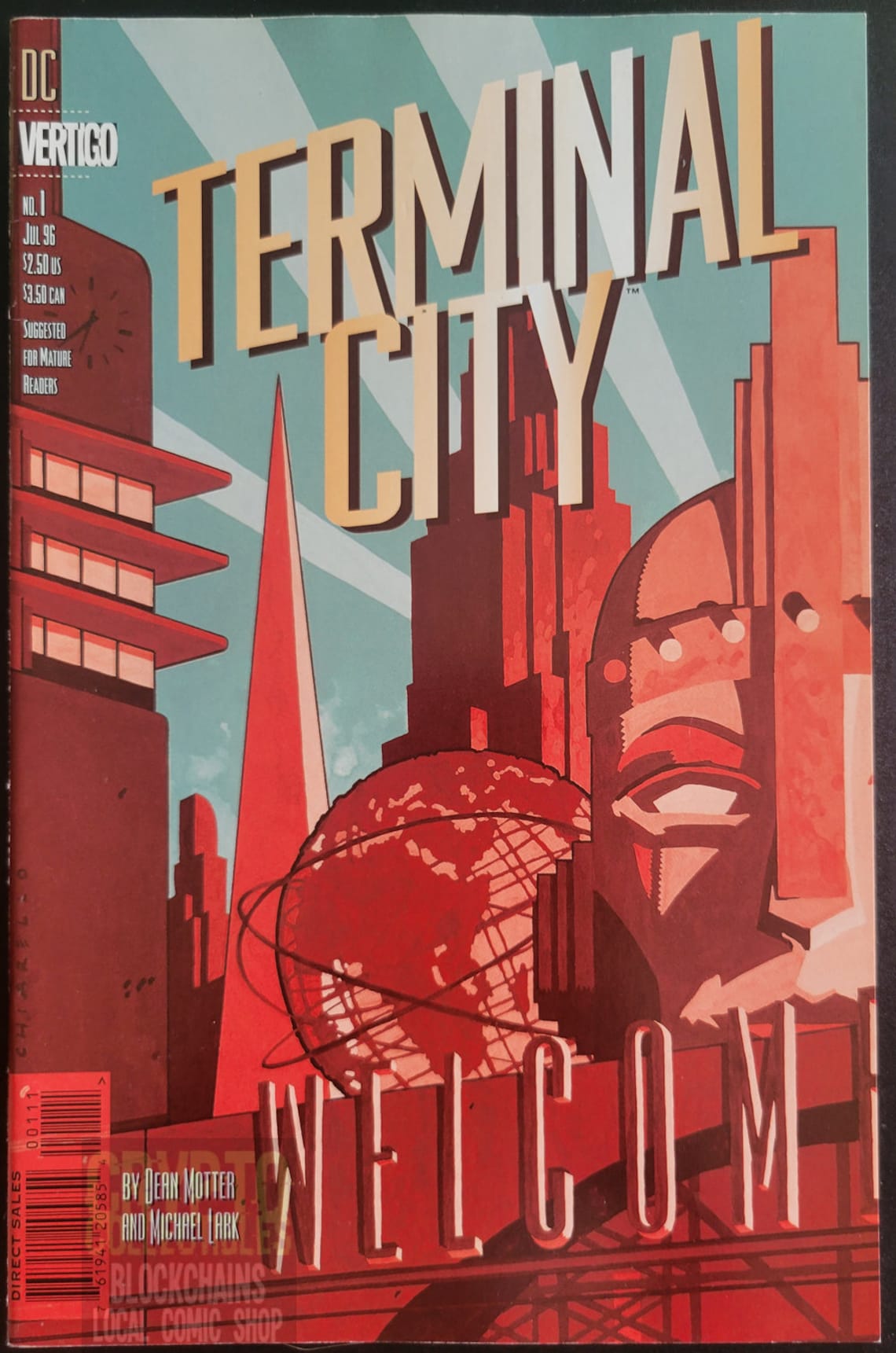 Terminal City #1 (1996) Comic Book - Etsy