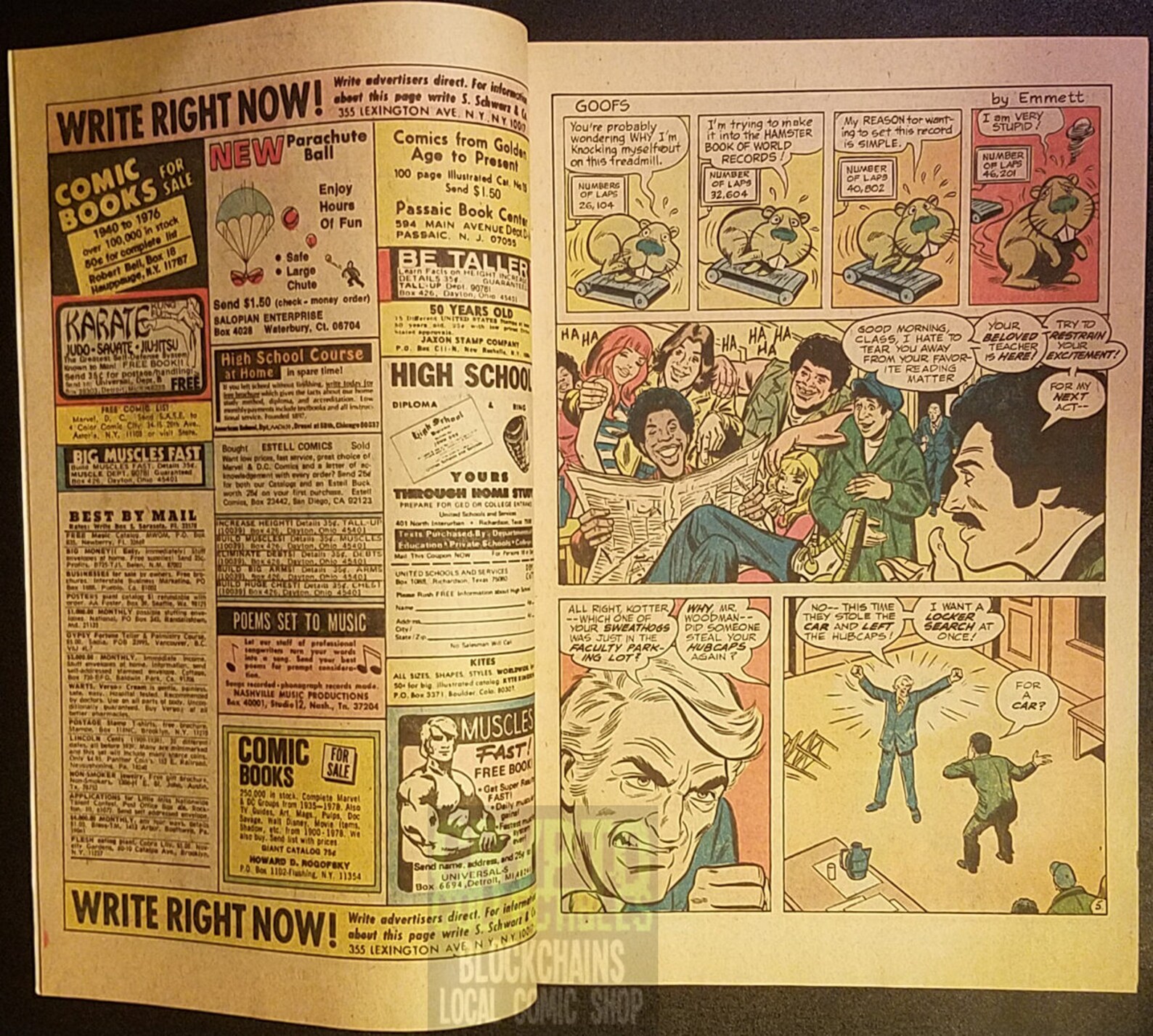 Welcome Back Kotter #6 (1977) Comic Book - Etsy