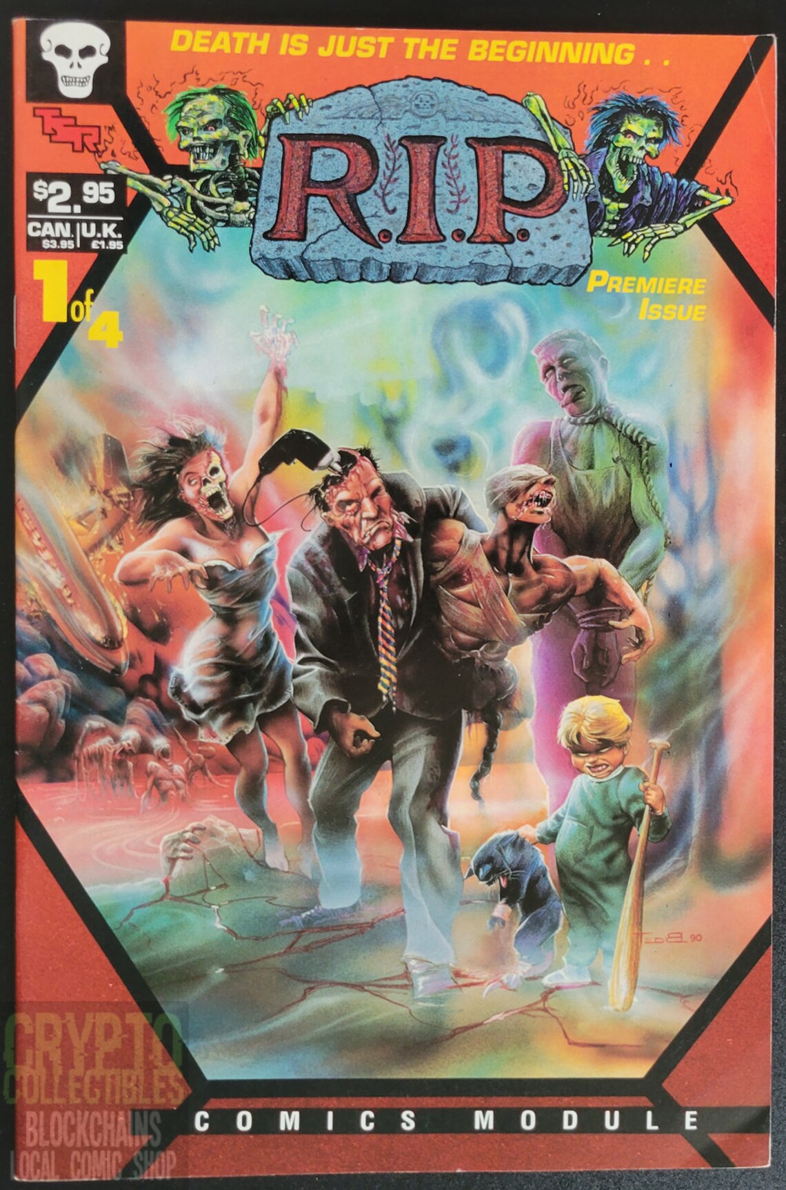 R.I.P. Comics Module 1 & 2 1990 Comic Books | Etsy