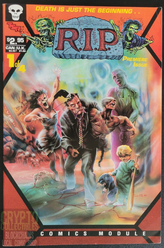 R.I.P. Comics Module 1 & 2 1990 Comic Books | Etsy