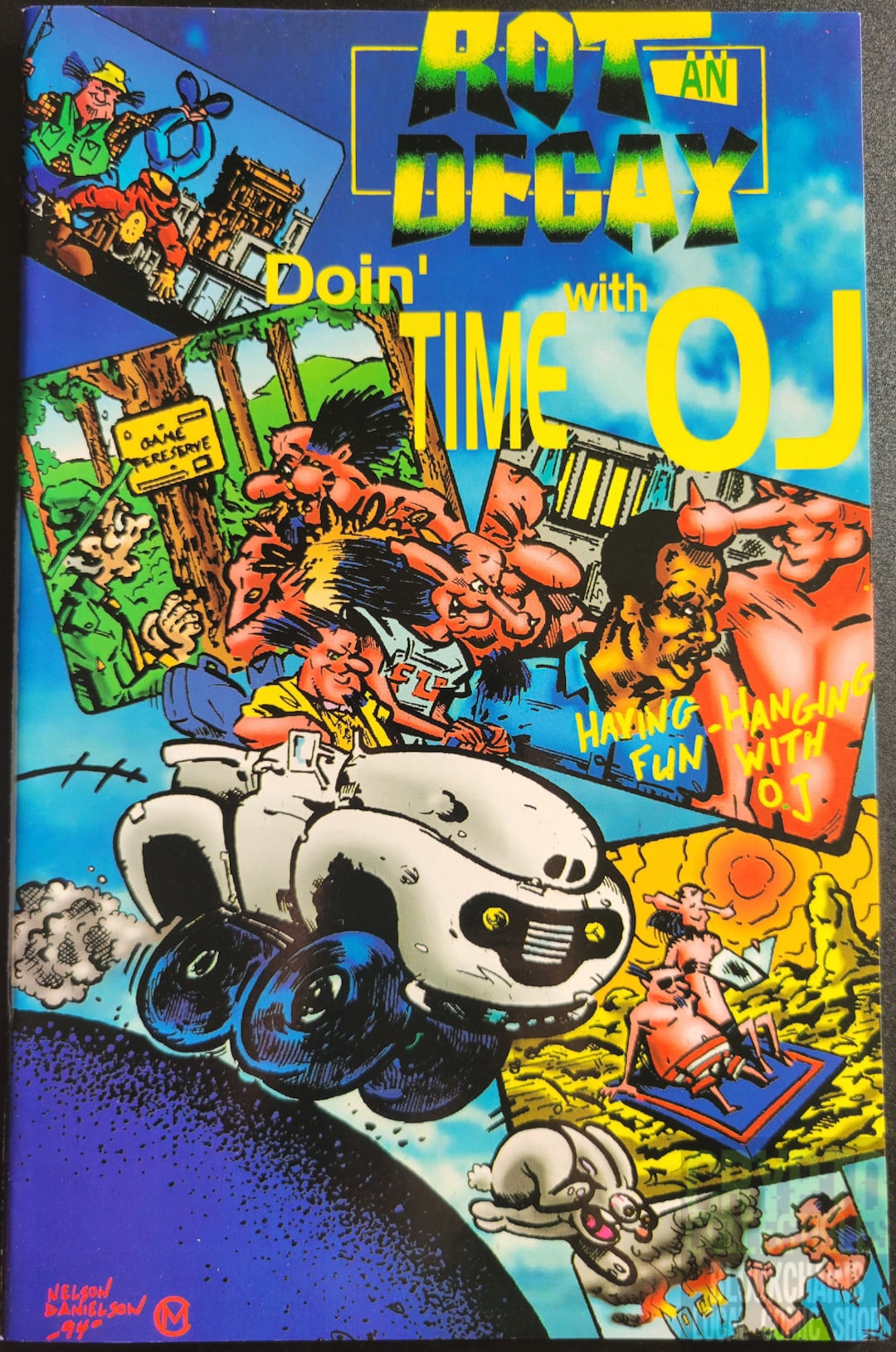 Doin' Time With OJ #1 (1994) Comic Book - Etsy