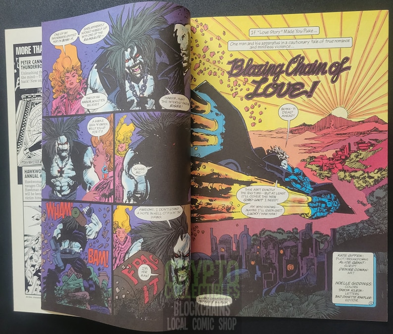 Lobo Blazing Chain of Love #1 (1992) Comic Book - Etsy
