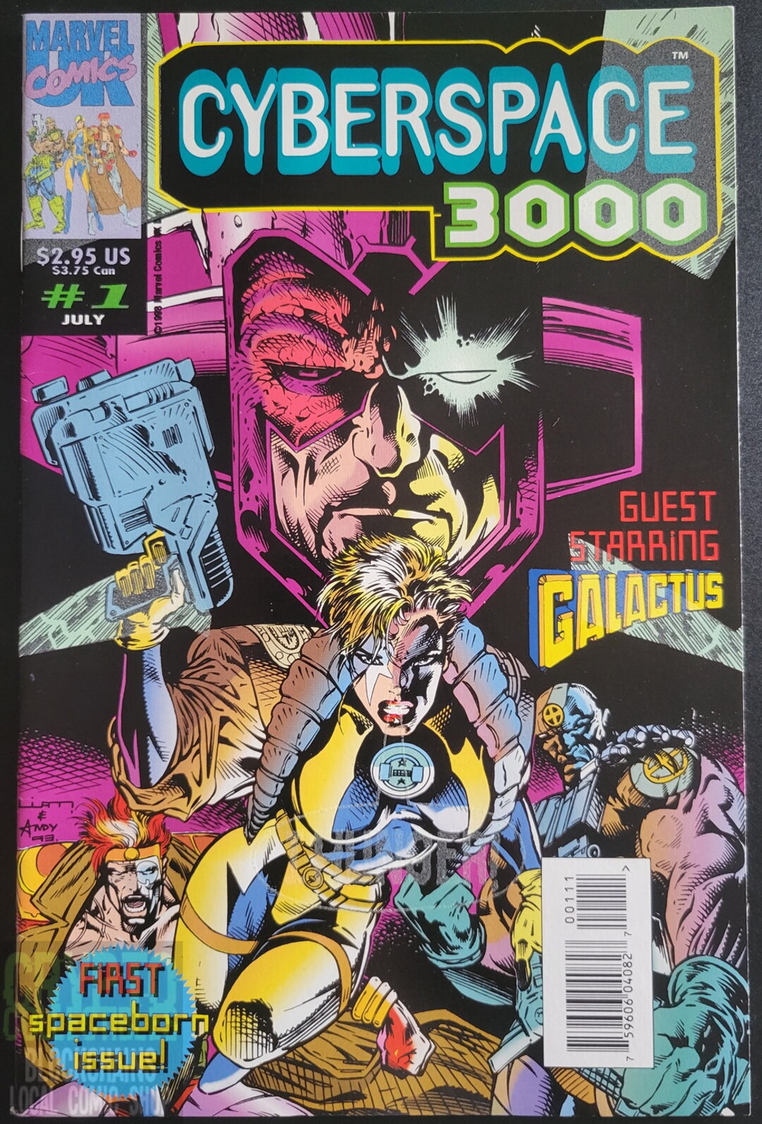 Cyberspace 3000 #1 (1993) Comic Book - Etsy