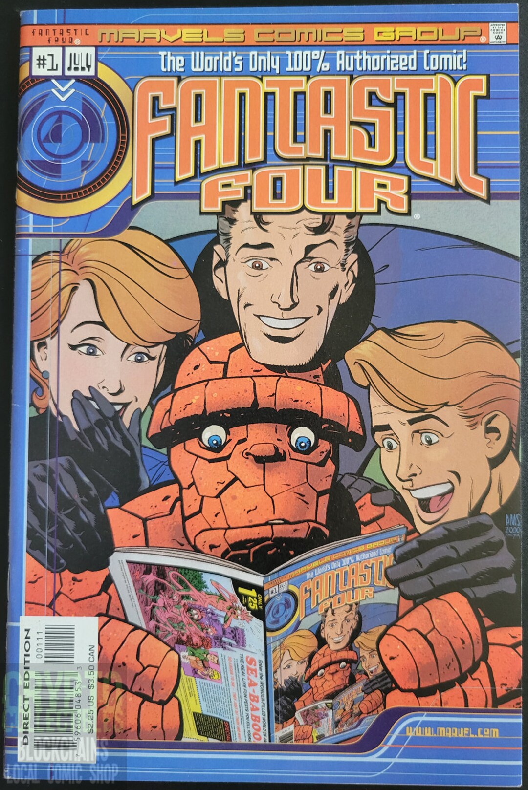 Marvel Comics Fantastic Four #1 (2000) Comic Book - Etsy