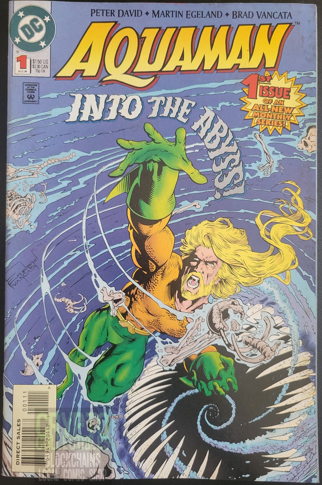 Aquaman 1 & 2 1994 Comic Books - Etsy