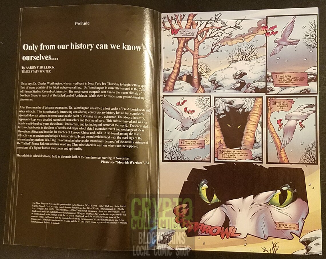 Nine Rings of Wu-tang 0 & 4 1999-2000 Comic Books | Etsy