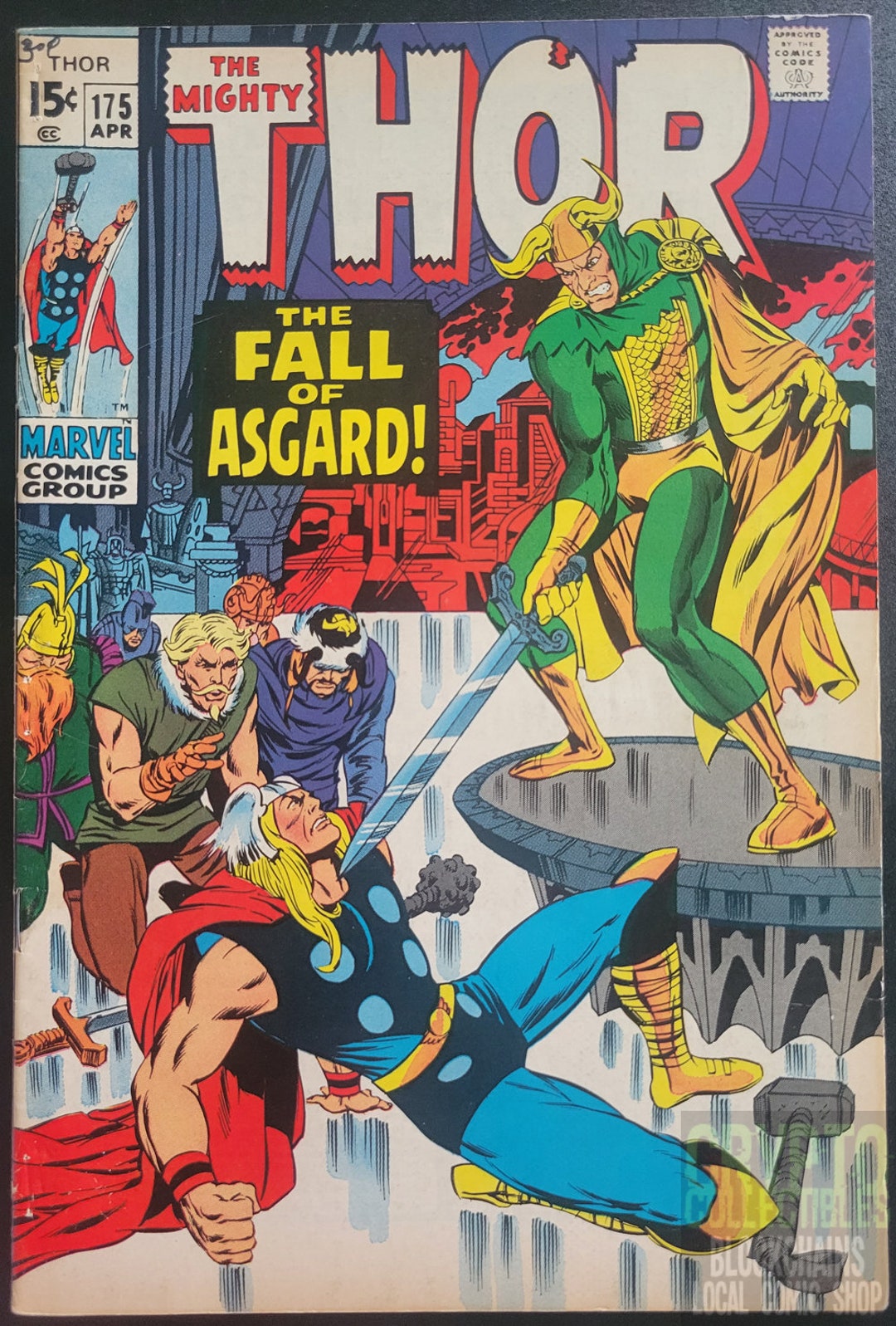 Mighty Thor #175 (1970) Comic Book - Etsy
