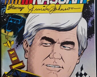 Nascar Comic Book | Etsy