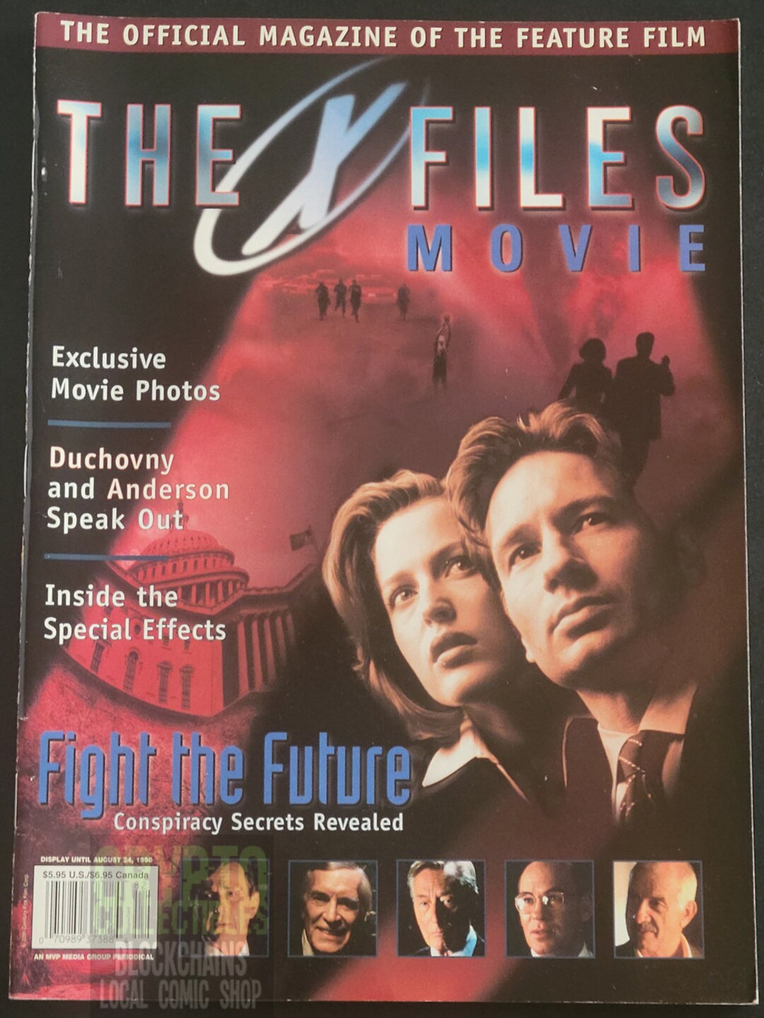 X-files 1997 Official Movie Magazine - Etsy
