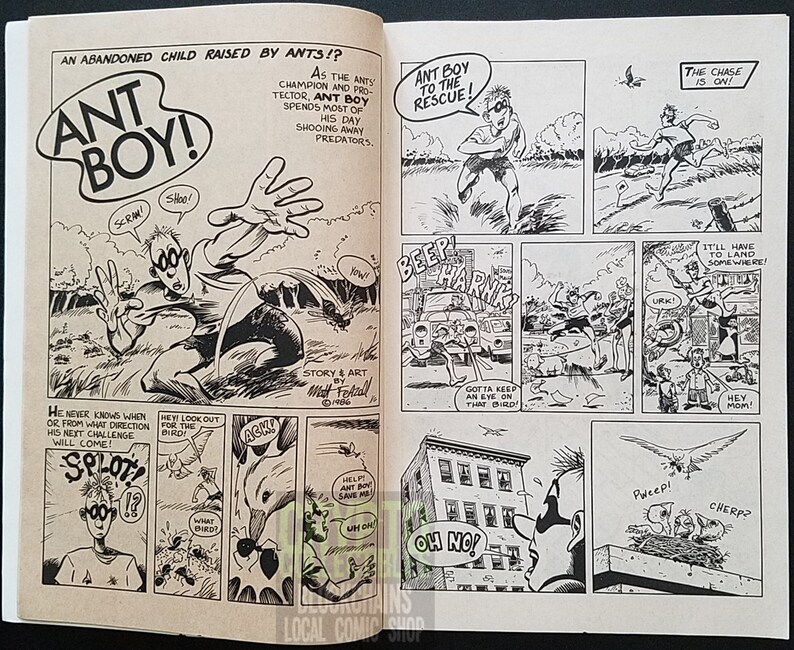 Ant Boy 2 Issue Complete Set 1988 Comic Books - Etsy