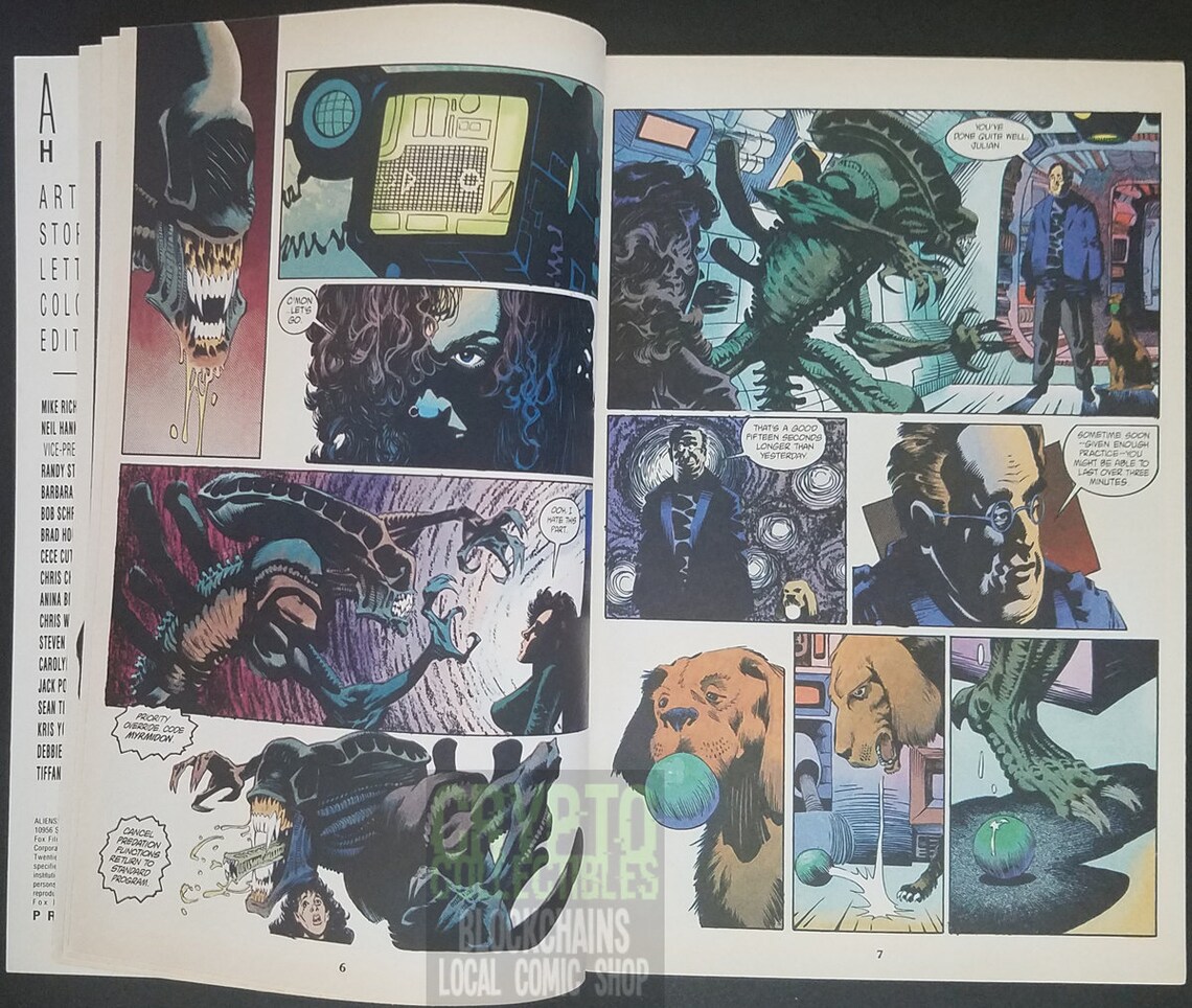 Aliens Hive 1 1992 Comic Book | Etsy