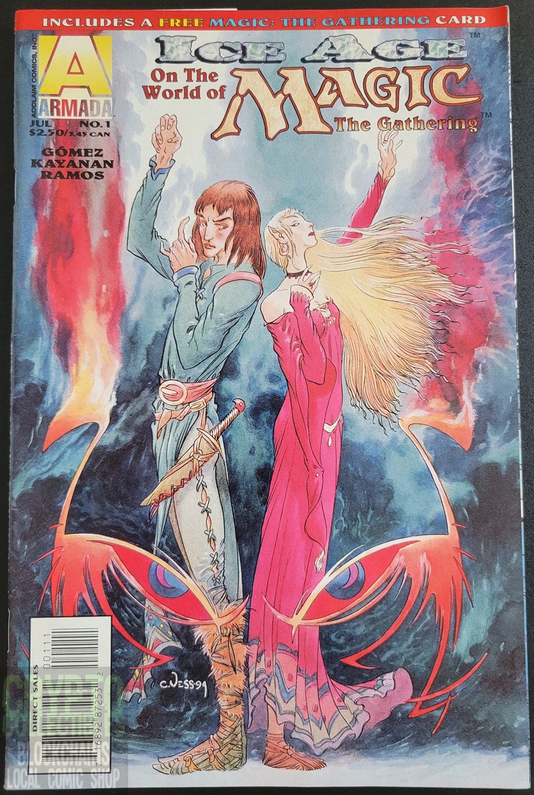 Magic the Gathering Ice Age #1 (1995) Comic Book - Etsy
