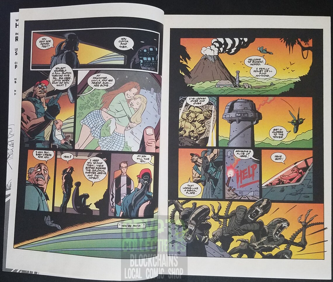 Aliens Mondo Heat 1 1996 Comic Book - Etsy