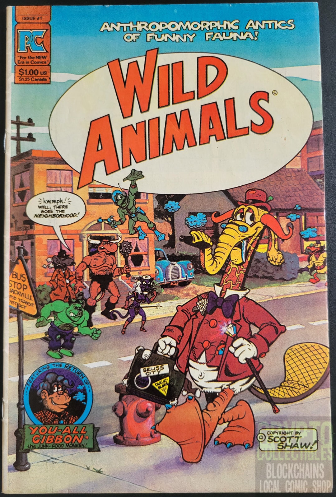 Wild Animals #1 (1982) Comic Book - Etsy