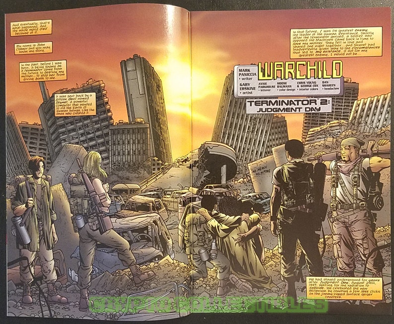 Terminator 2: Nuclear Twilight 1 & 2 1995 Comic Books | Etsy