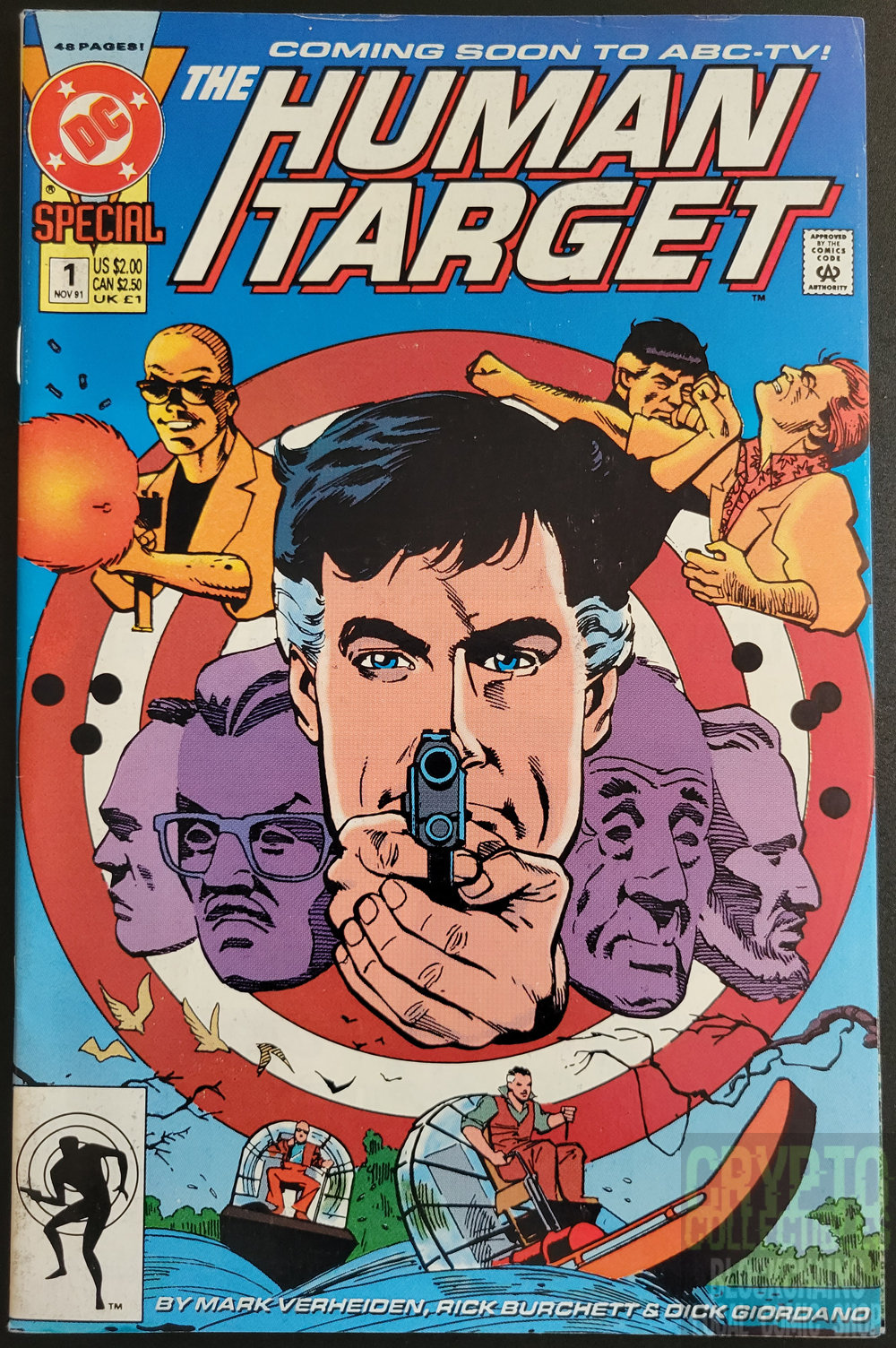 Human Target 1 1991 Comic Book - Etsy Israel