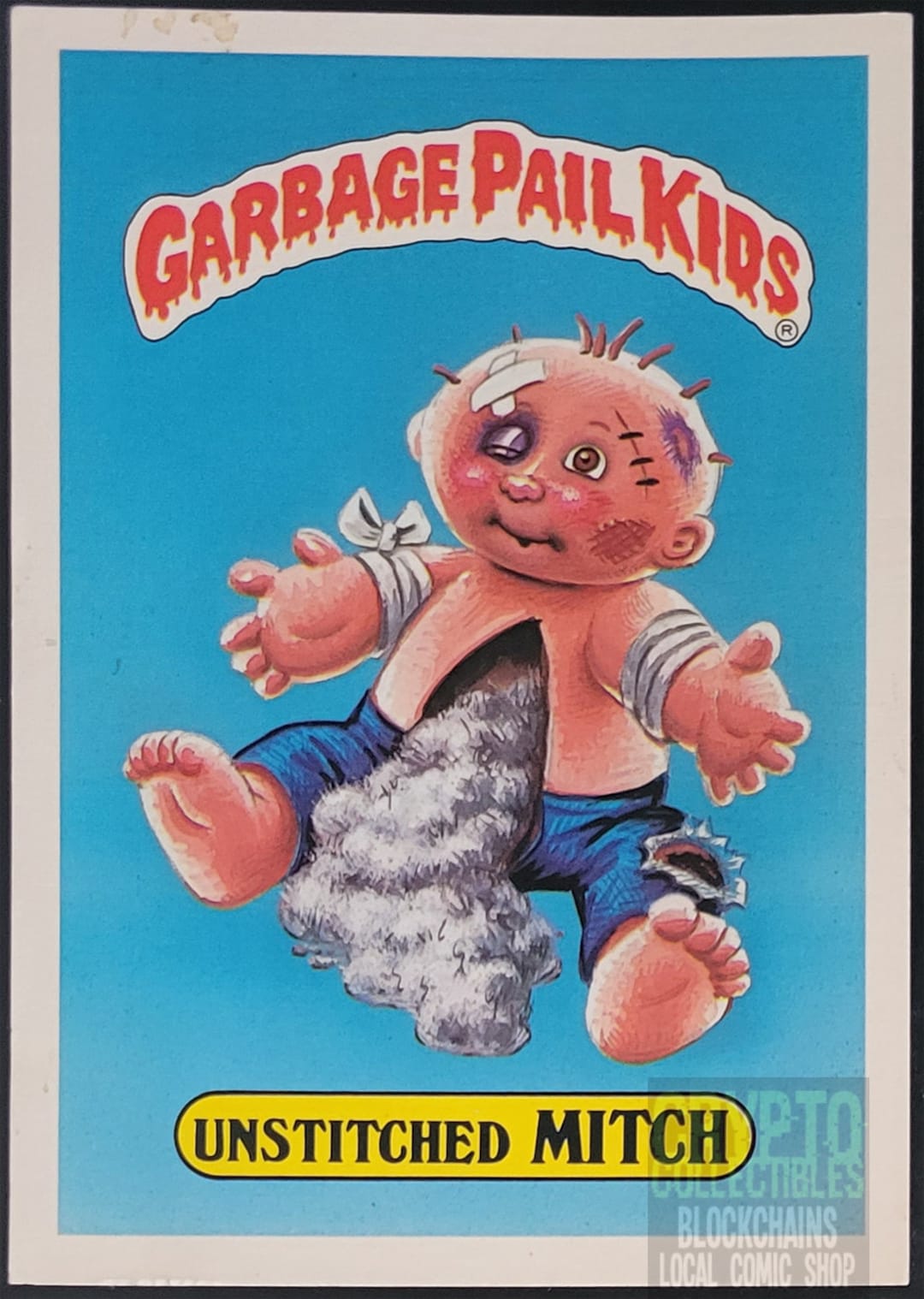 Garbage Pail Kids Unstitched Mitch (1986) Giant Sticker - Etsy