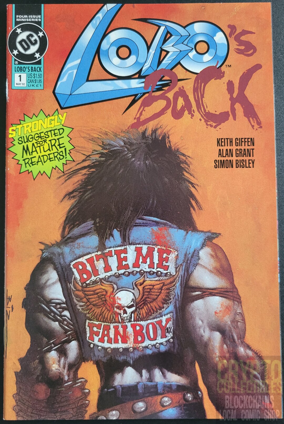 Lobo's Back 1 1992 Comic Book - Etsy