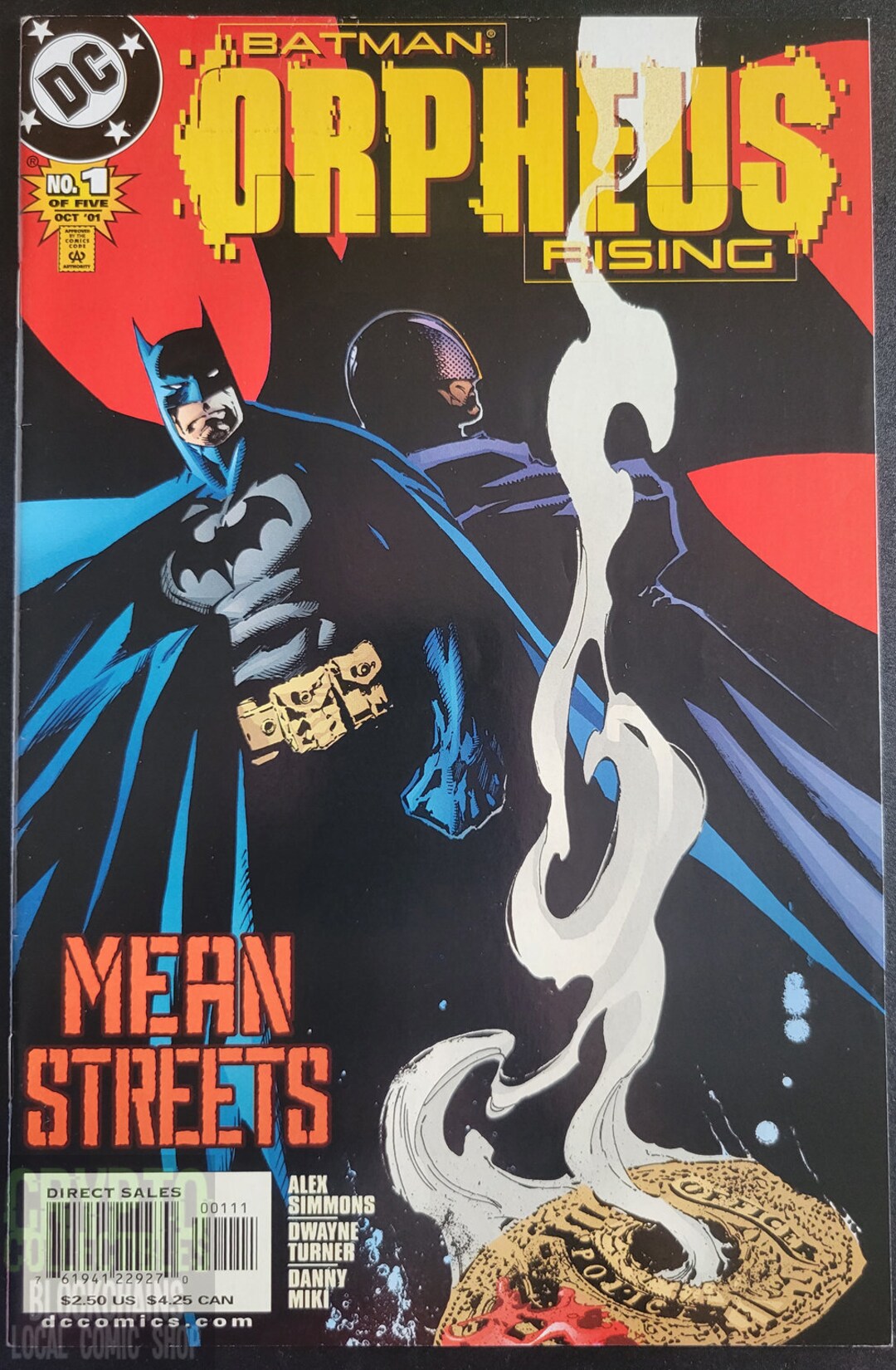 Batman Orpheus Rising 5 Issue Complete Set 2001-2002 Comic Books - Etsy UK