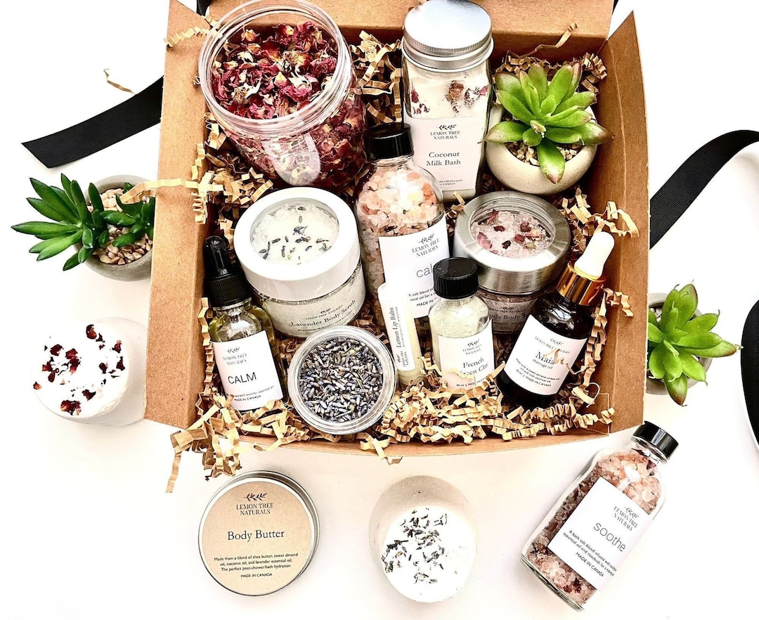 Build Your Own Natural Spa Gift Box | Self Care Package - Etsy