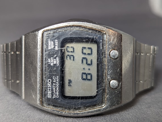 Seiko's First Digital Chronograph Wrist Watch - Gem