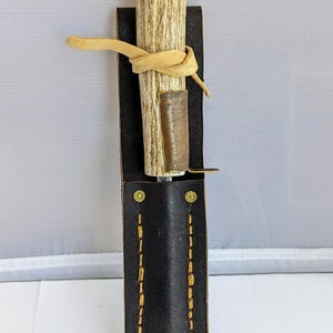 Custom Steel Brass and Antler Crazy Ed Straight Razor With Custom ...