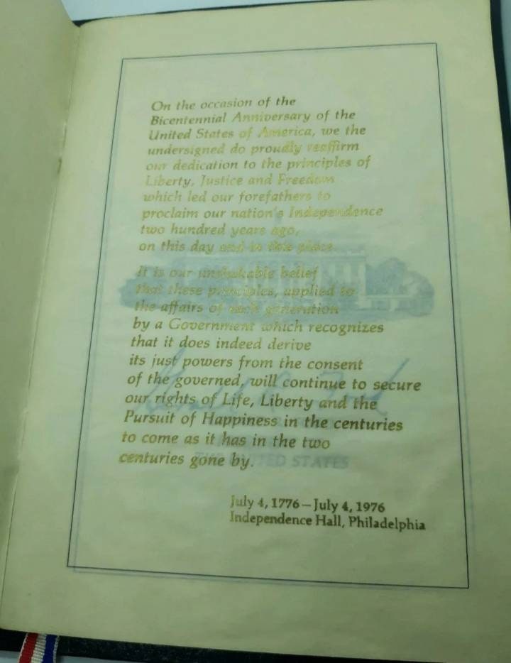 The Official Bicentennial Day Commemorative - Etsy