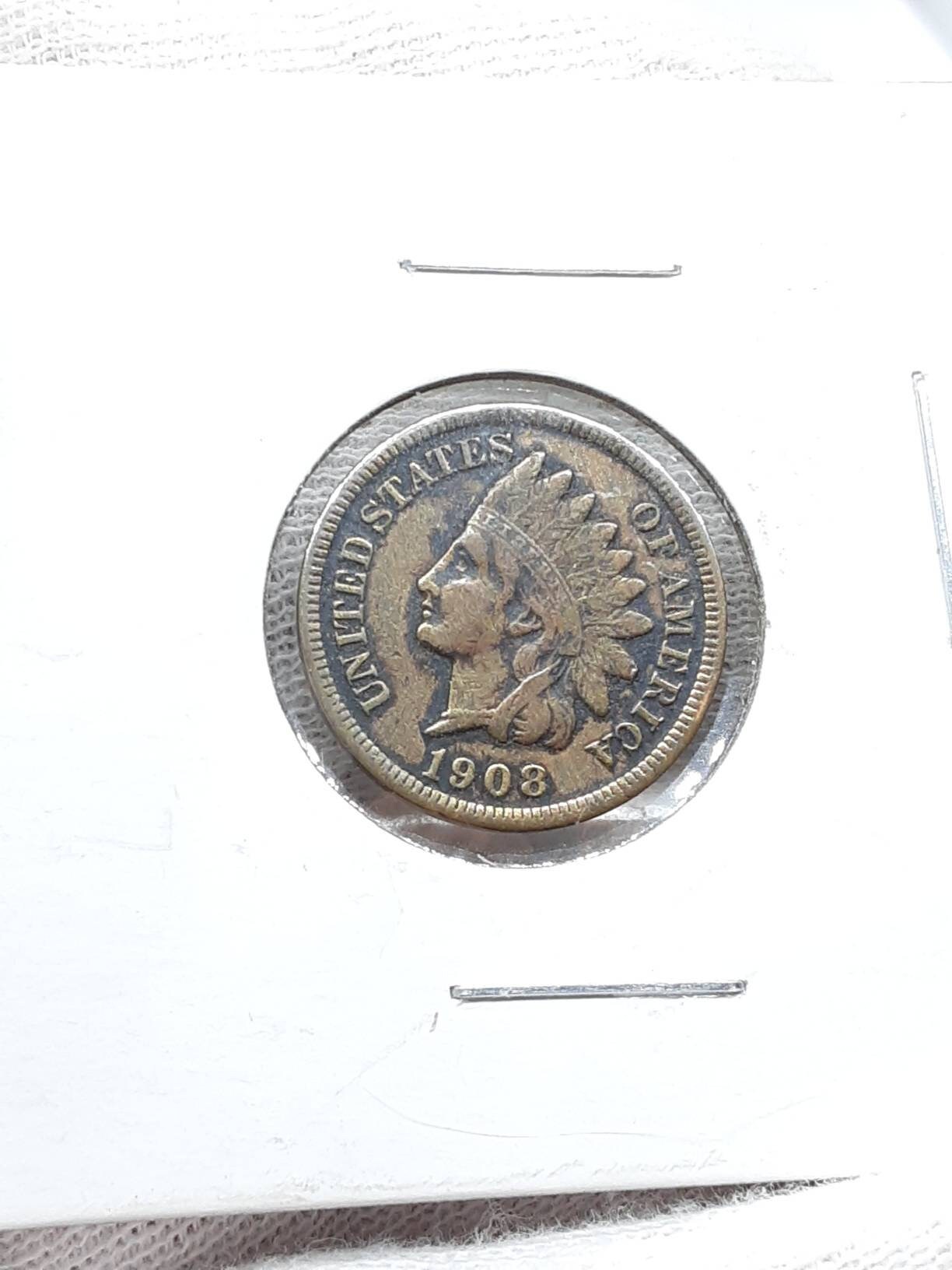 1908 S Key Date Indian Head Penny - Etsy