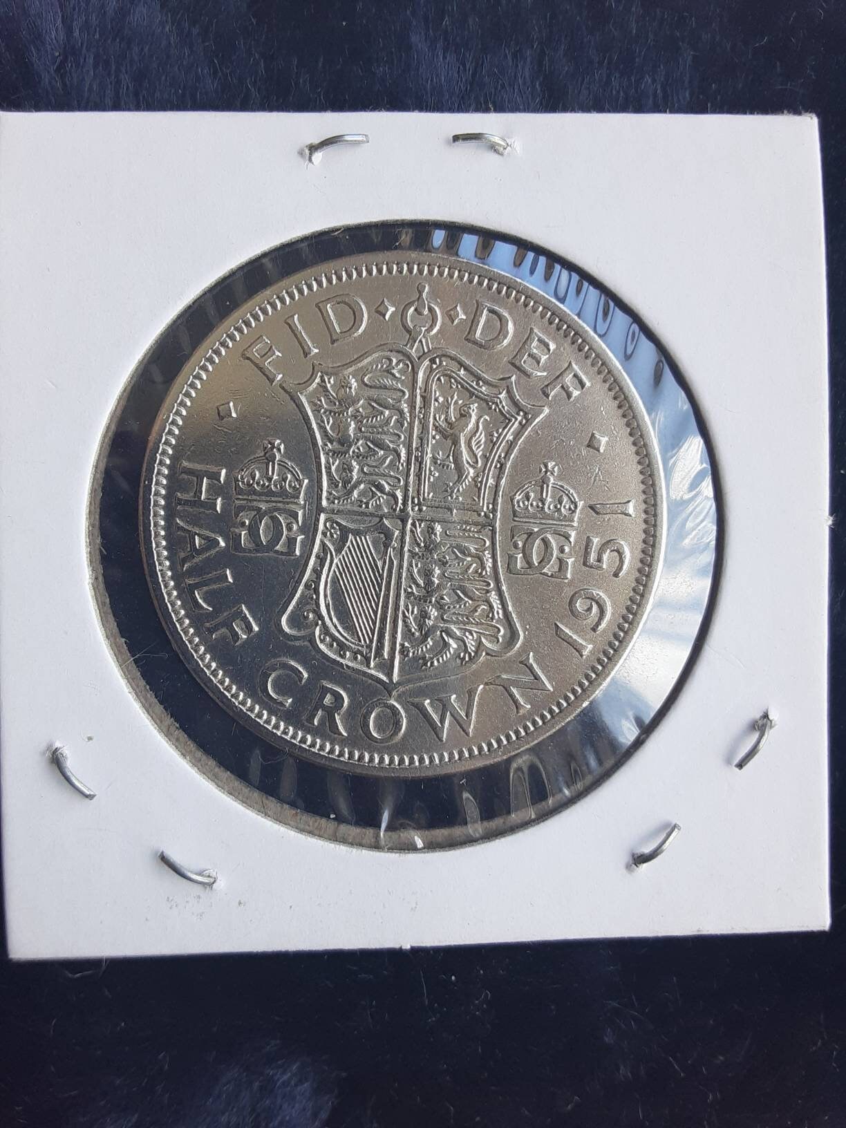 1951 Fid Def Half Crown - Etsy