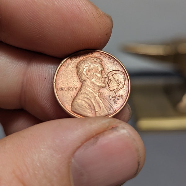 Lincoln Kennedy Penny - Etsy