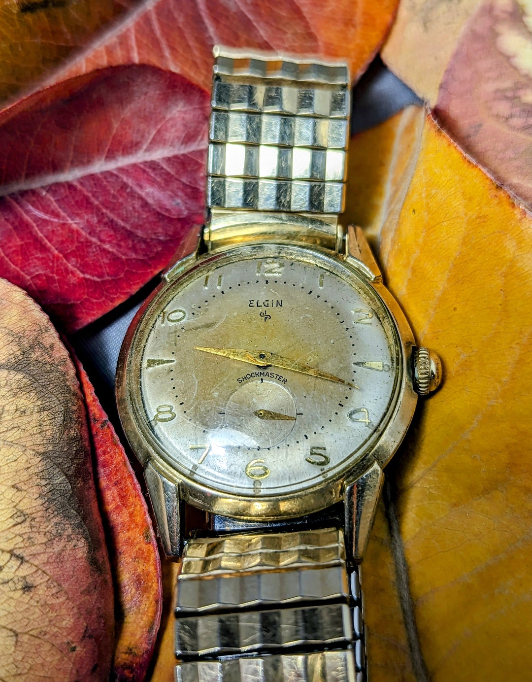1960's Elgin SHOCKMASTER Men's Wristwatch - Etsy