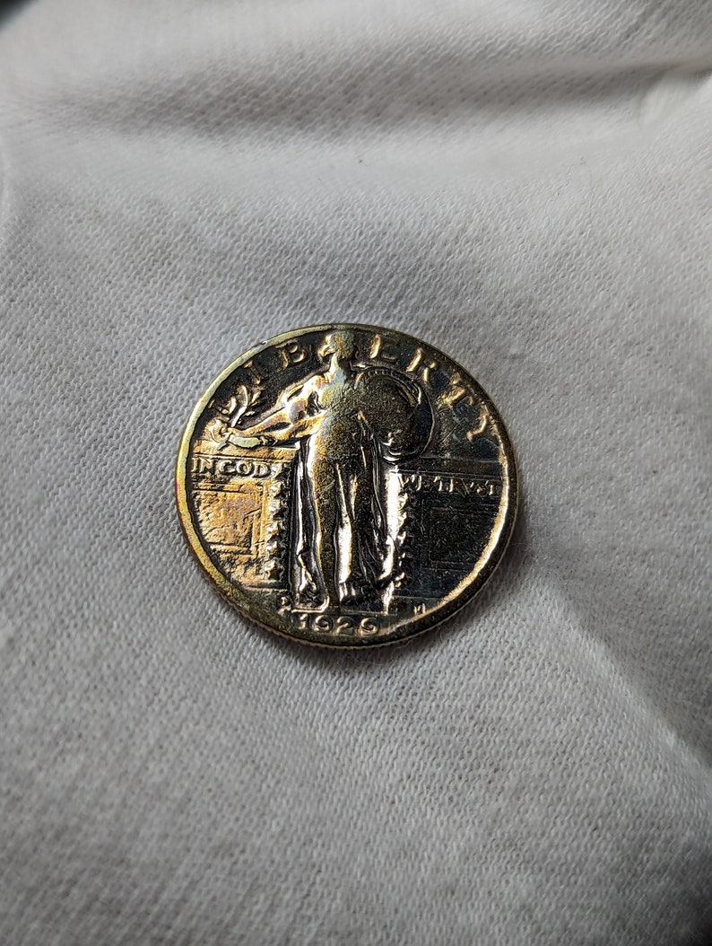 1929 Standing Liberty Silver Quarter - Etsy