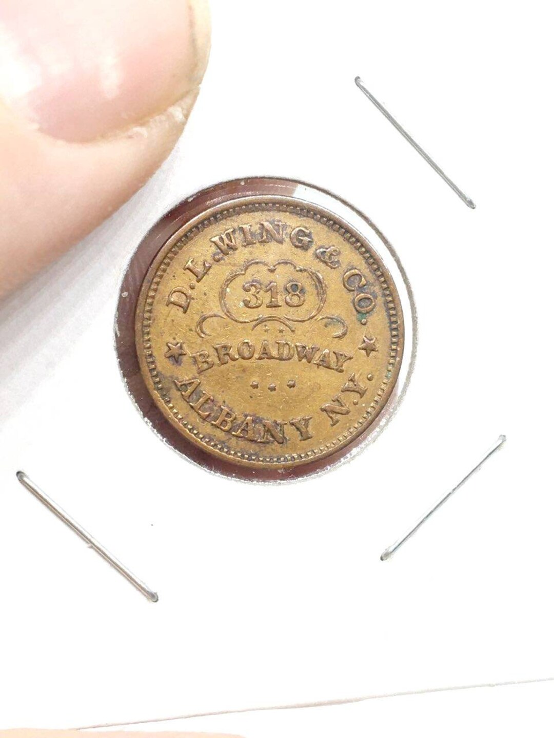 1863 AU Union Flour Civil War Token - Etsy