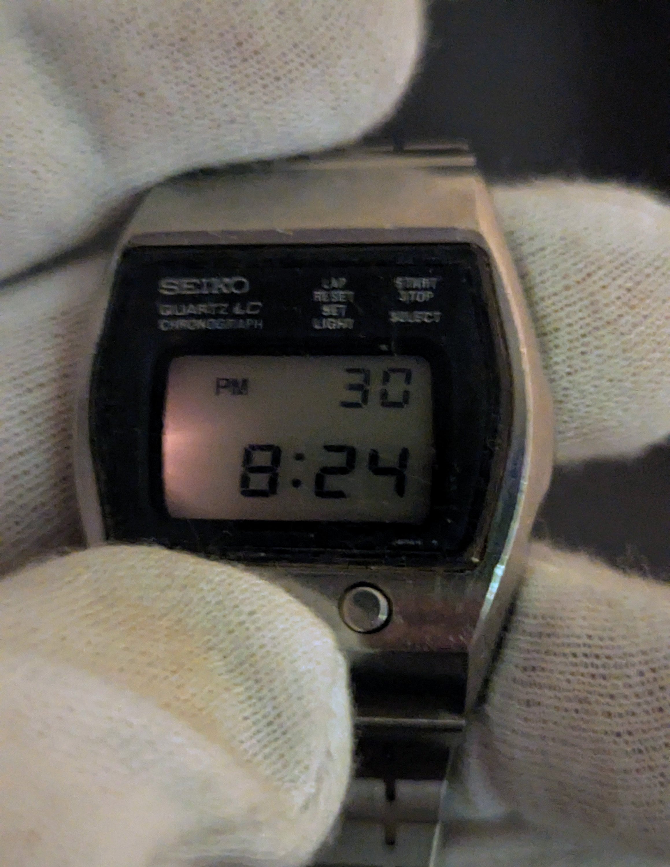 Seiko's First Digital Chronograph Wrist Watch - Etsy